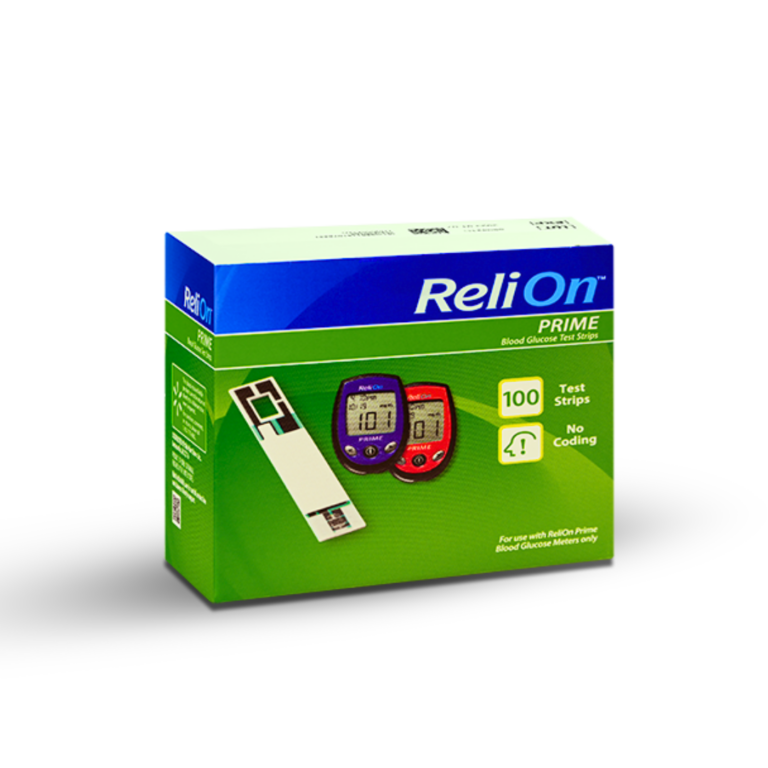ReliOn Prime 100 Test Strips - Buy Yours Now!